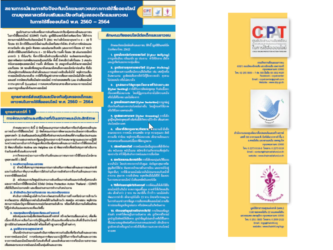 ข้อเสนอเชิงนโยบาย – ICGP